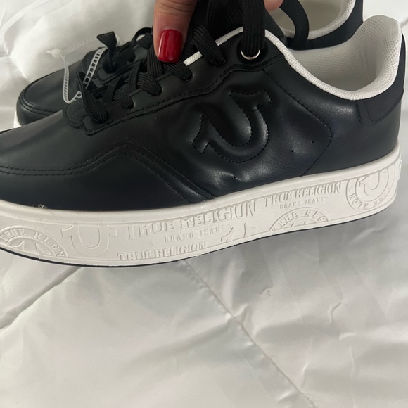 True Religion | Shoes | True Religion Selenne Low Top Sneakers Black ...